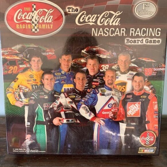 Nascar | Toys | Vintage St Edition Coca Cola Nascar Car Racing Board ...